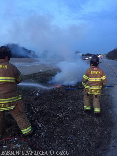 Berwyn firefighters respond to 2-alarm fire & handle brush fire ...