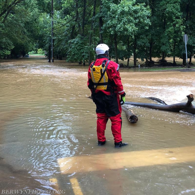 Flash Flooding Prompts Multiple Water Rescues in Tredyffrin-Easttown ...