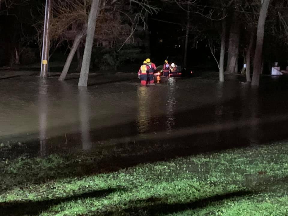 Christmas Eve Flash Flood Causes Water Rescues & Power Outages - Berwyn ...